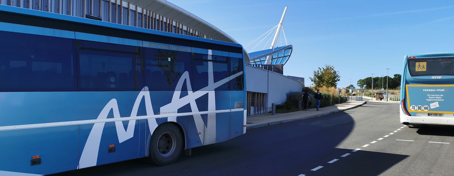 Les bus du réseau MAT – Saint-Malo Agglomération
